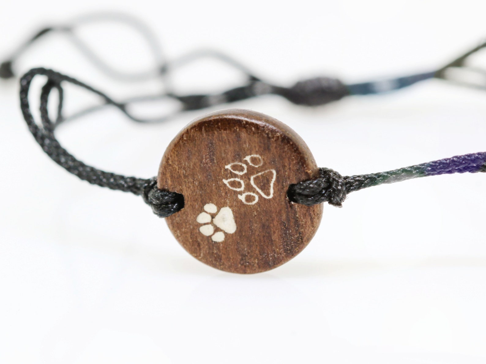 Pet Bracelet With Motivational Message/lucky Charm/paw/animal Lover ...