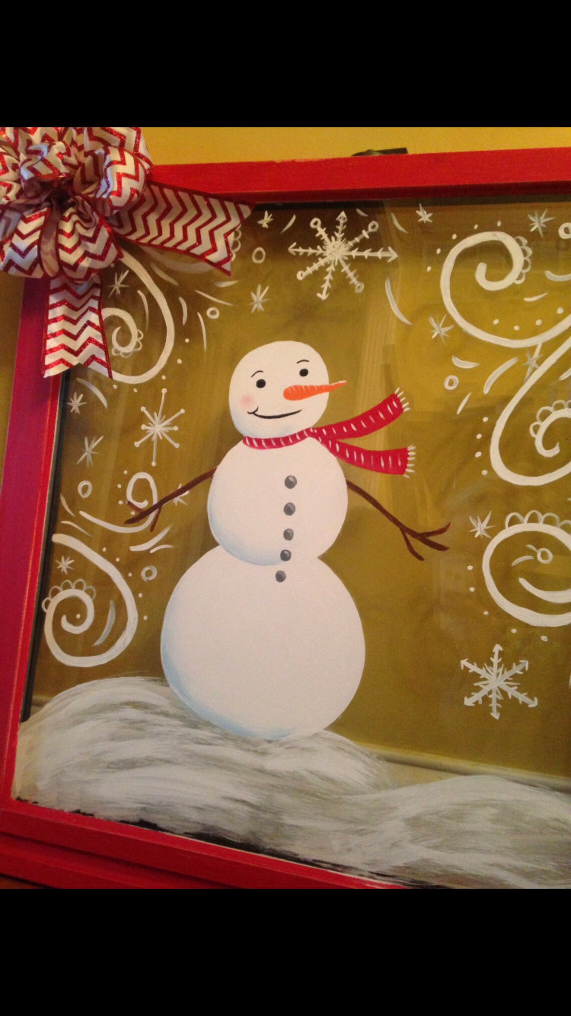 Hand Painted Window - Etsy