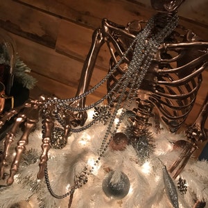 Skeleton Christmas Tree Dress - Etsy