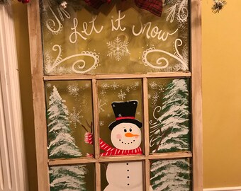 Snowman Christmas Tree Dress - Etsy