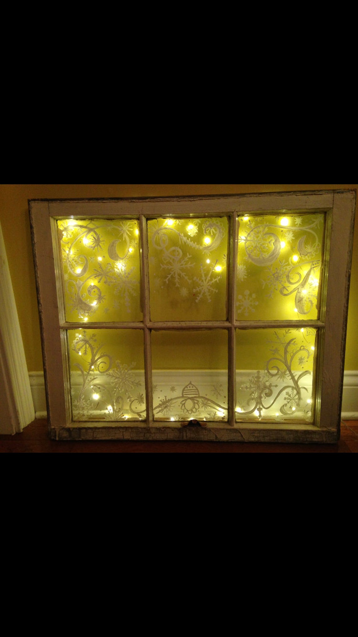 Hand Painted Window - Etsy