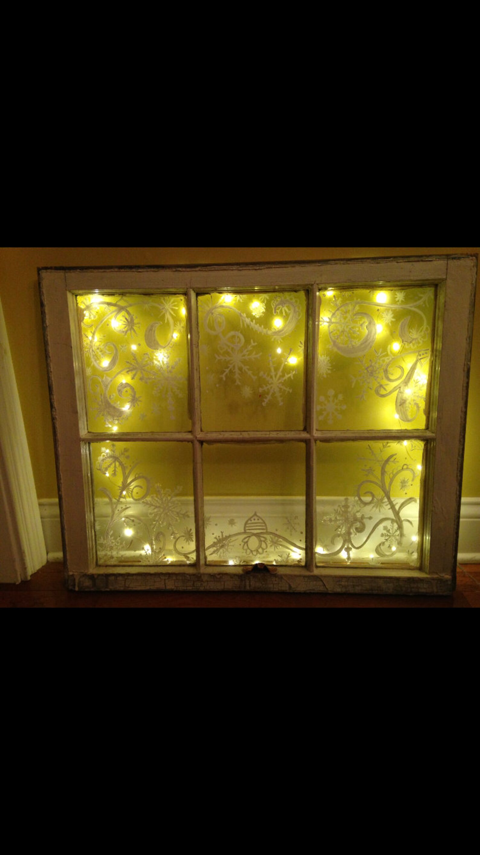 Hand Painted Window - Etsy