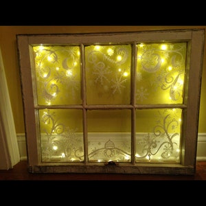 Hand Painted Window - Etsy