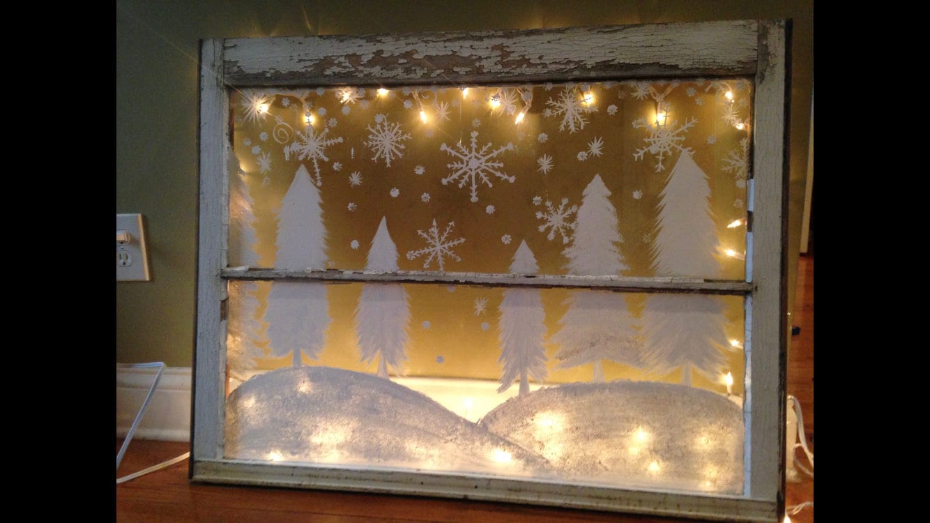 Hand Painted Window - Etsy