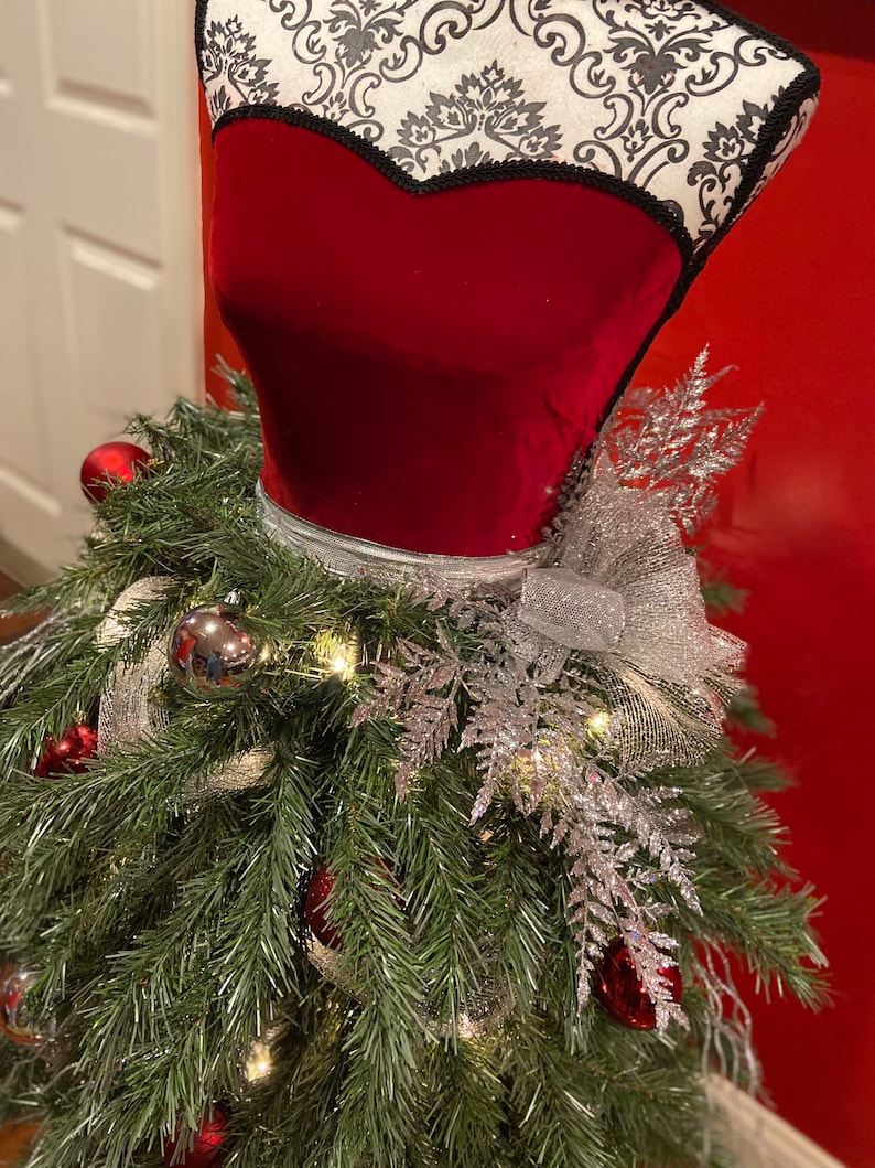 Custom Christmas Tree Dress - Etsy