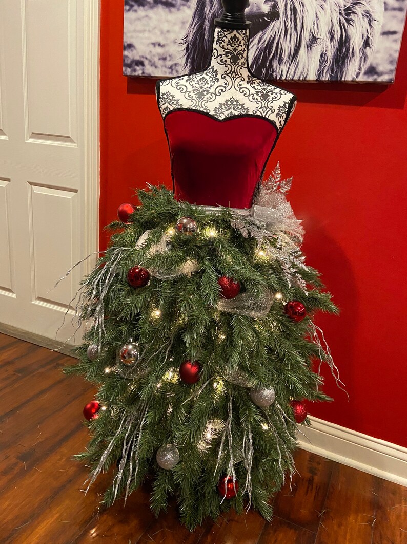 Custom Christmas Tree Dress - Etsy