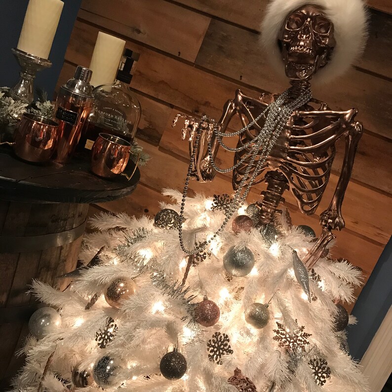 Skeleton Christmas Tree Dress - Etsy