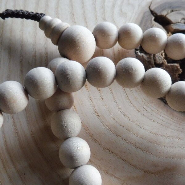 Wood Mala Beads - Etsy