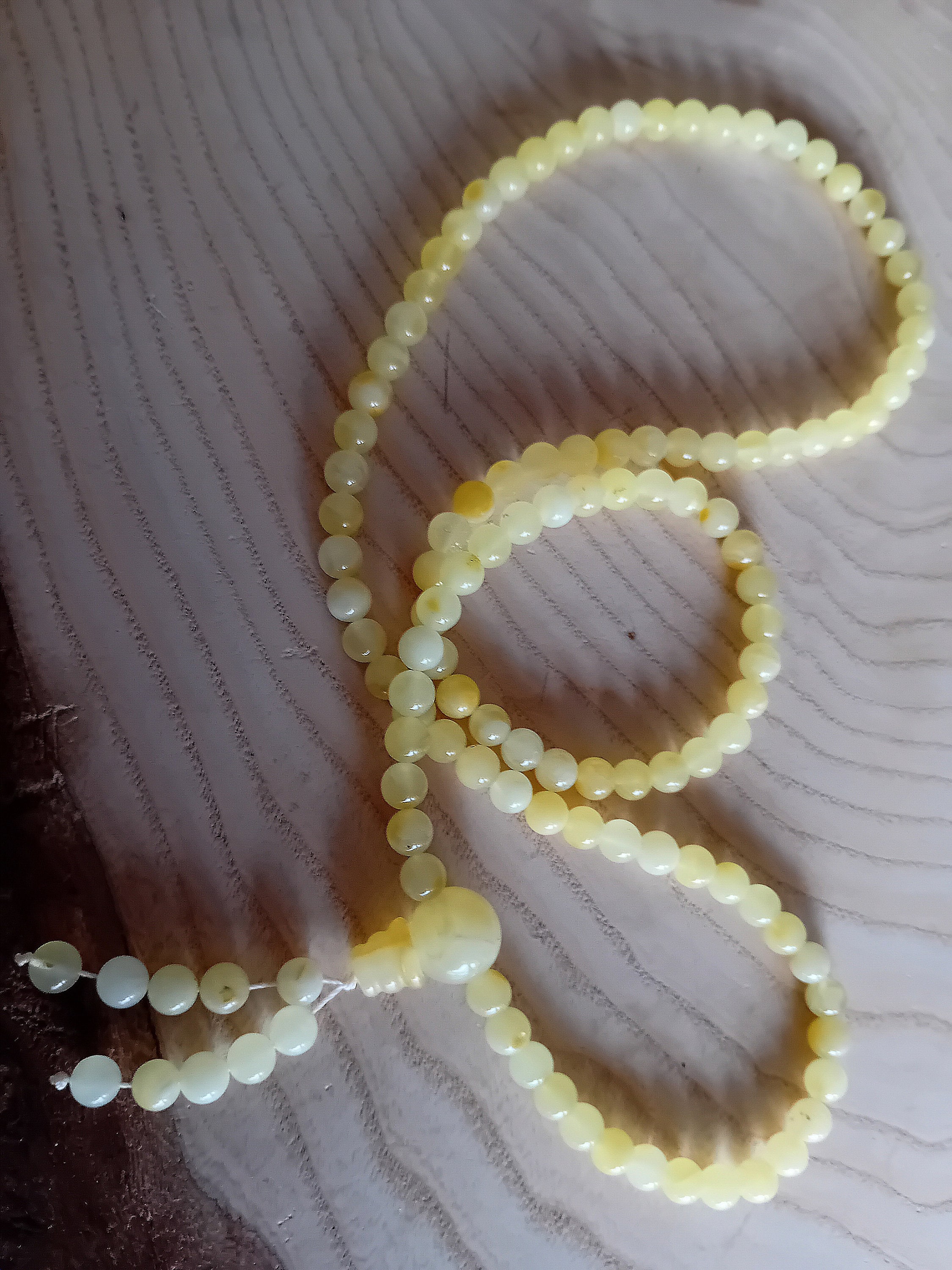 Amber Mala, Mala 108, Buddhist Mala,baltic Amber Mala, White Amber ...