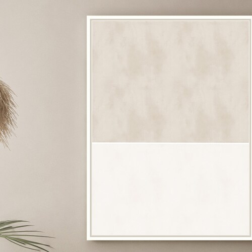 Large Minimal Wall Art Neutral Tone Print Printable Art - Etsy