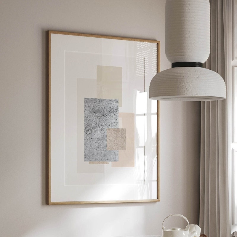 Color Block Art - Etsy