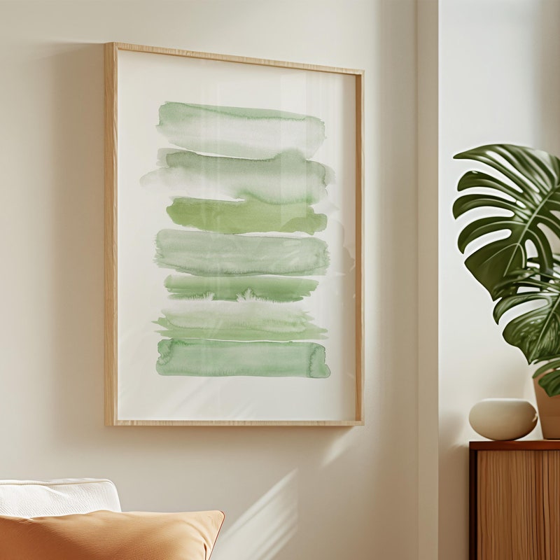 Green Art Print - Etsy
