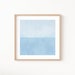 Pale Blue Contemporary Abstract Painting, Calming Coastal Wall Art ...