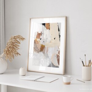 Large Abstract Painting Neutral Abstract Art Instant - Etsy