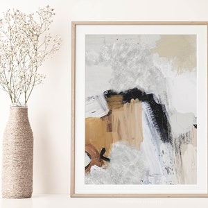 Large Abstract Art Neutral Abstract Painting Printable Art - Etsy Canada