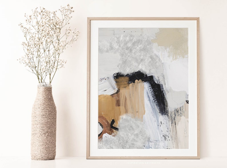 Large Abstract Art Neutral Abstract Painting Printable Art - Etsy Canada