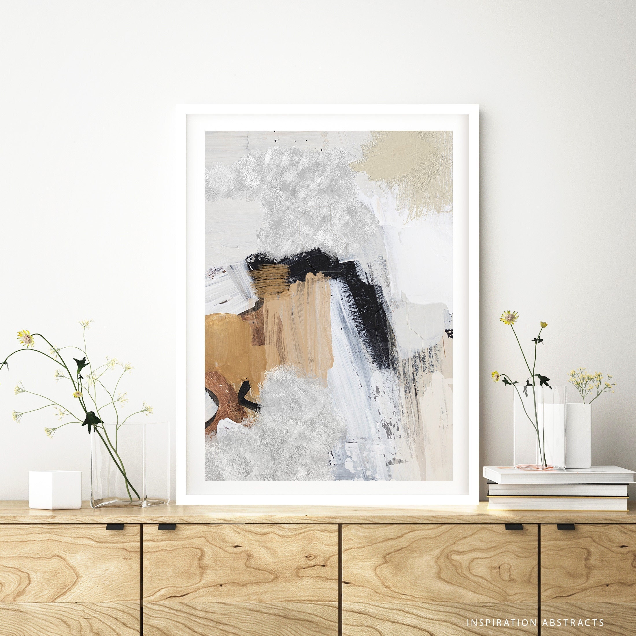 Large Abstract Art Neutral Abstract Painting Printable Art - Etsy Canada