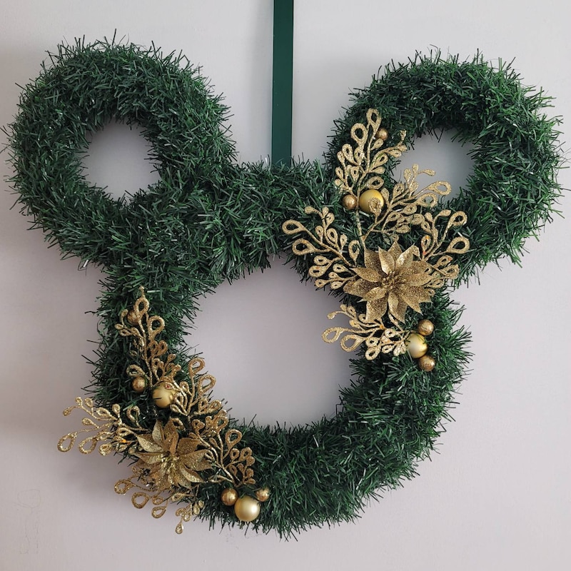 Mickey Mouse Wreath - Etsy