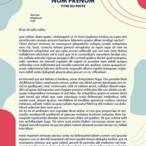 Cover Letter Personalized - Etsy