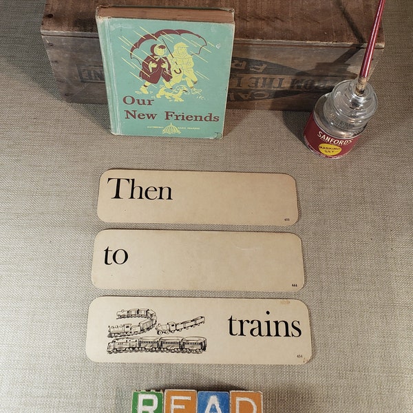 Vintage Flashcards - Etsy
