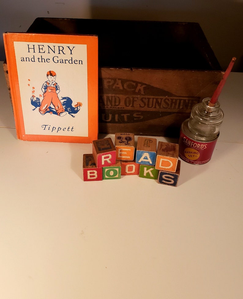 Henry and the Garden by James S. Tippett 1936 Illustrated by | Etsy