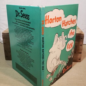 Horton Hatches the Egg ~ Written and Illustrated by Dr. Seuss ~ 1968 ...
