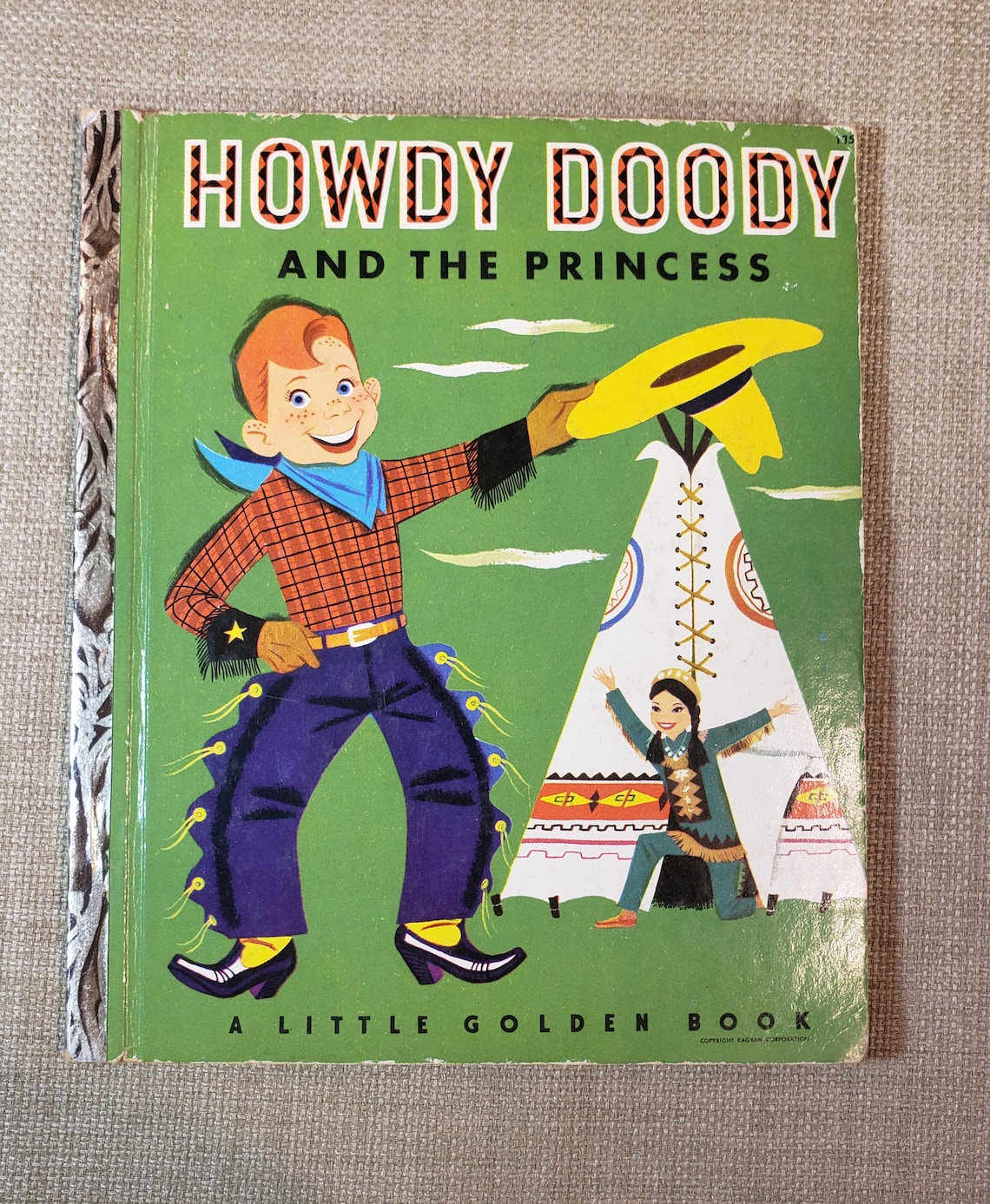Howdy Doody and the Princess A Little Golden Book Written | Etsy