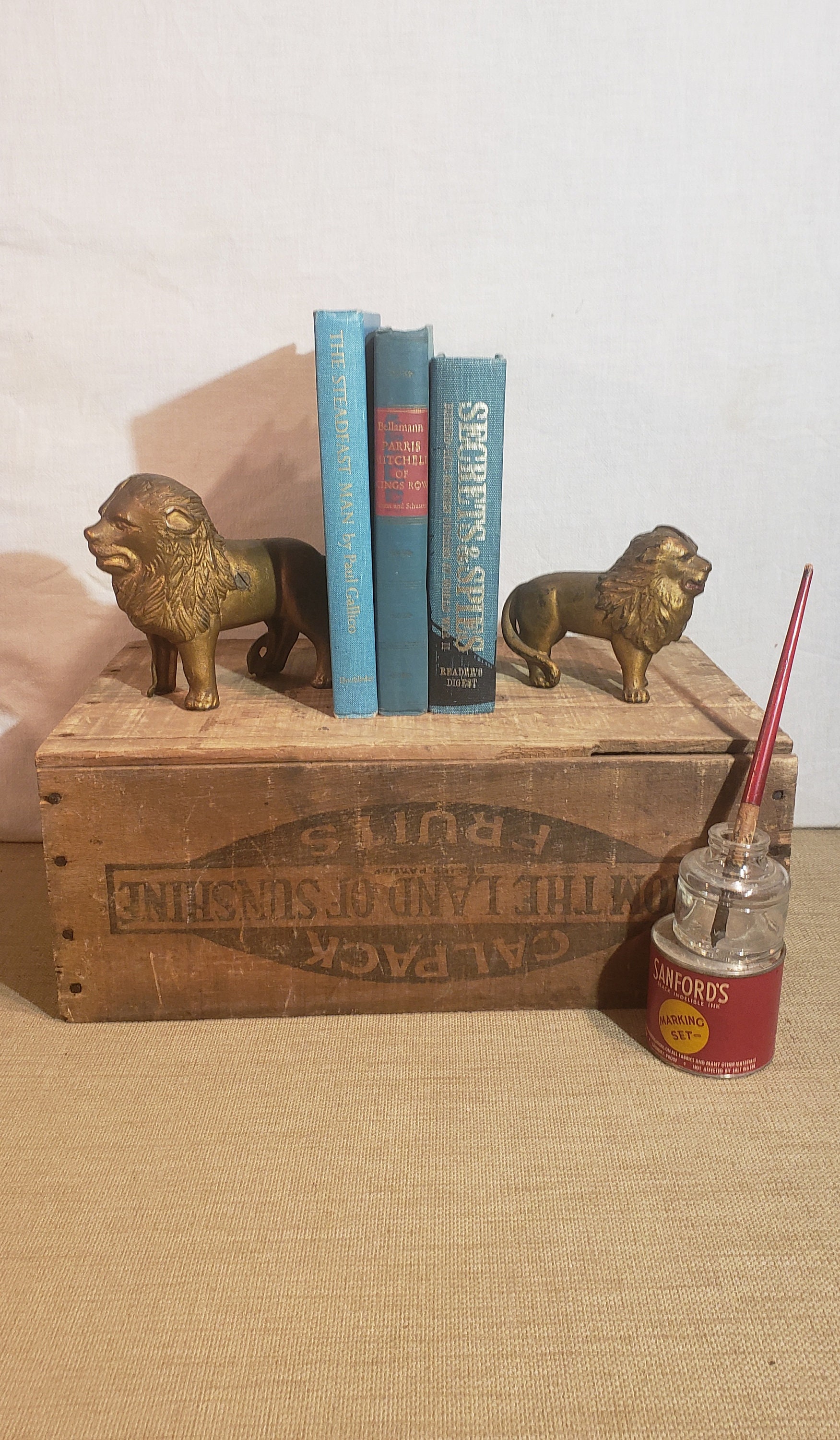 Set of 3 Vintage Turquoise Book Stack Turquoise Book Bundle | Etsy