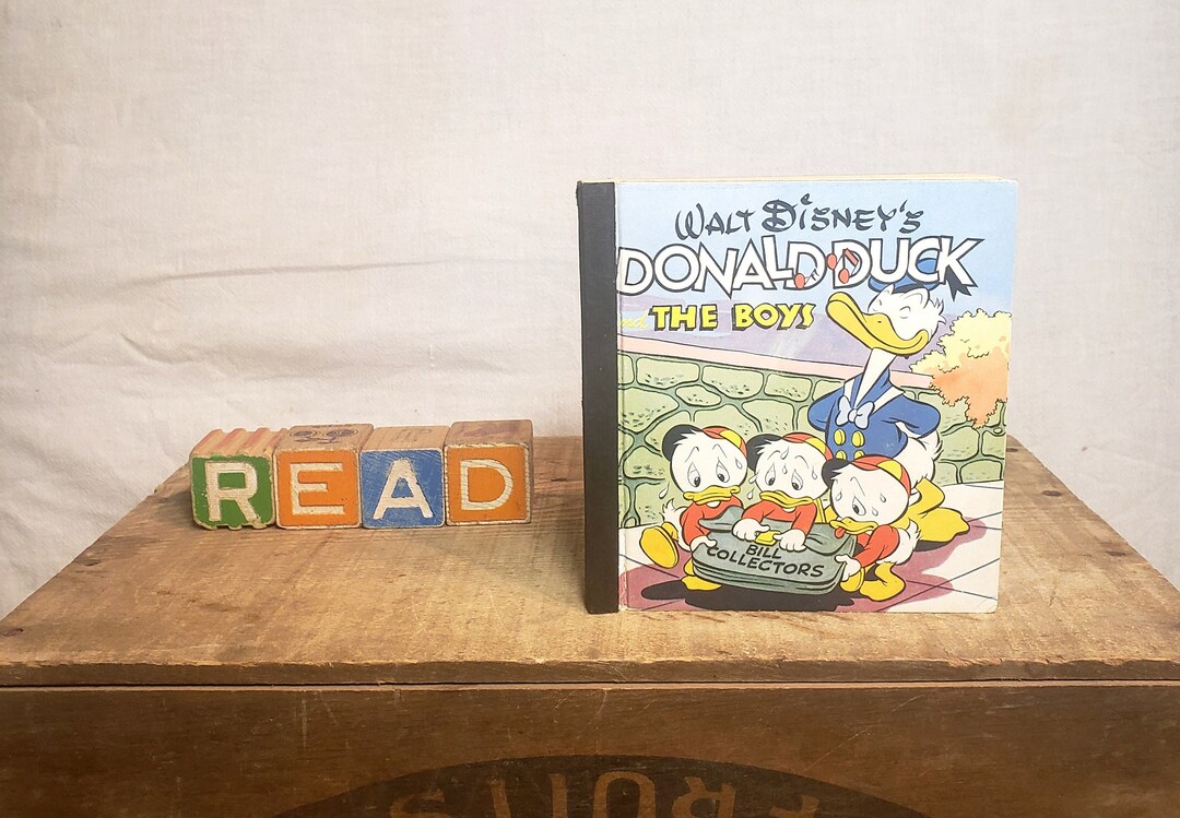 Walt Disney's DONALD DUCK and the Boys ~ Vintage Book ~ 1948 - Etsy