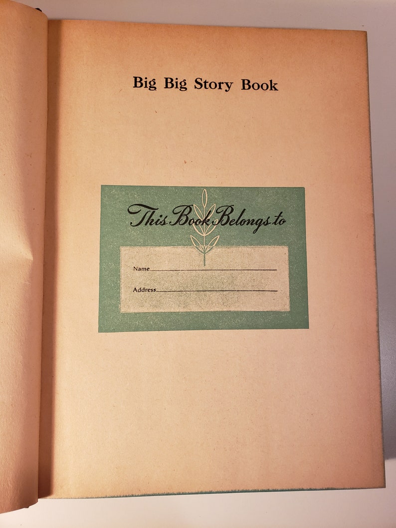 Big Big Story Book Five Classics Whitman Publishing Company | Etsy