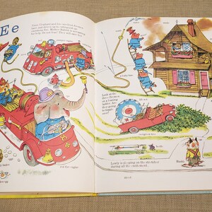 Richard Scarry's ABC Word Book ~ Vintage Children's Book ~ Pictures by ...