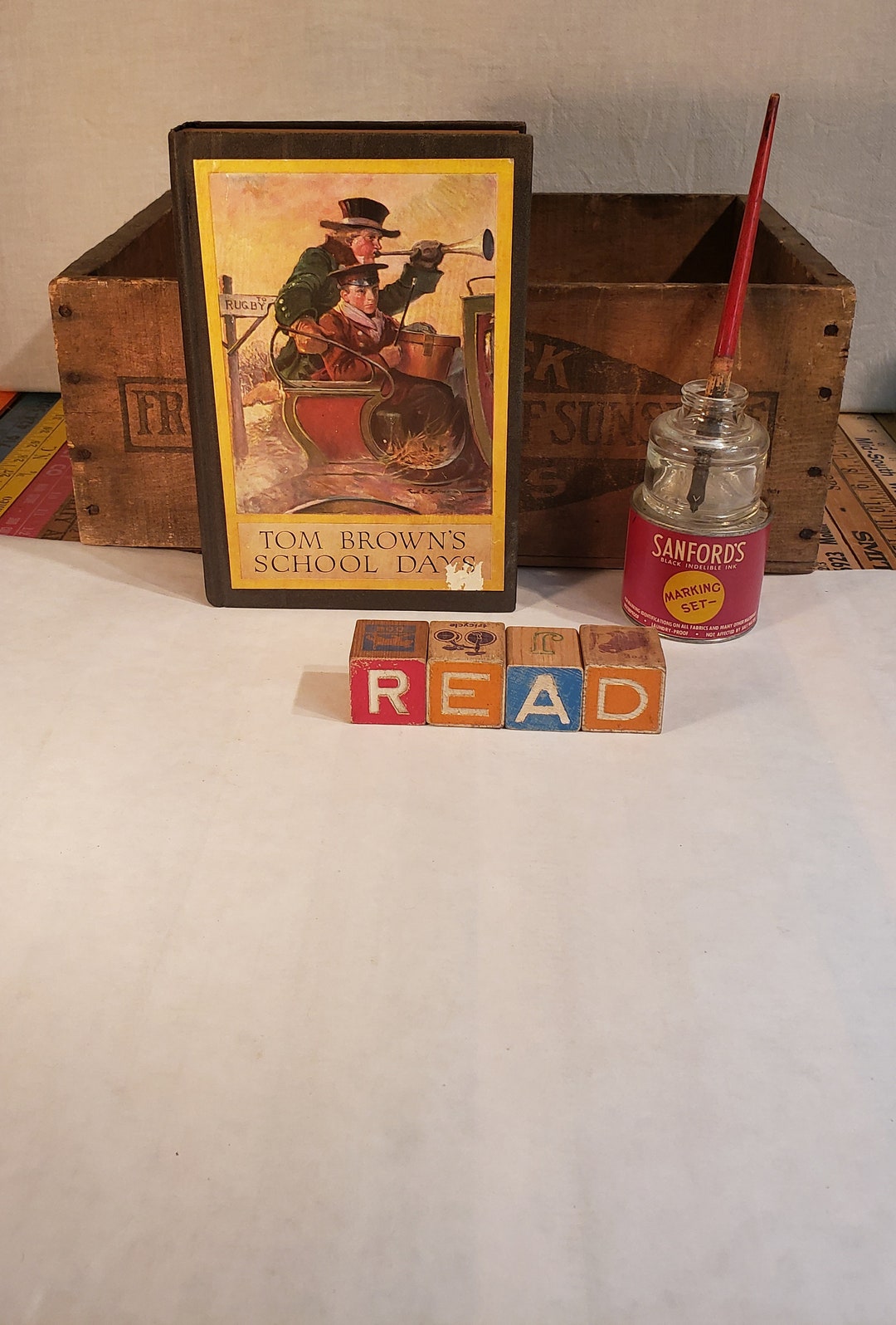 Tom Brown's School Days ~ by an Old Boy (thomas Hughes) ~ Illustrations ...