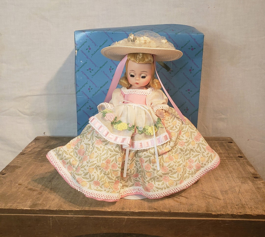 Vintage Madame Alexander 8 Suellen Doll 160645 From The Gone With The