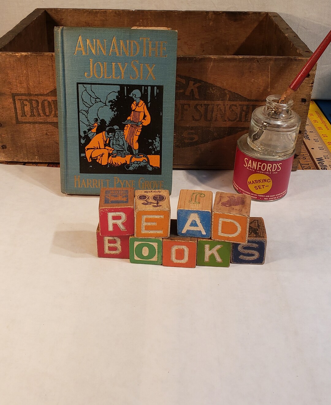 Ann and the Jolly Six ~ by Harriet Pyne Grove ~ Published in 1926 - Etsy