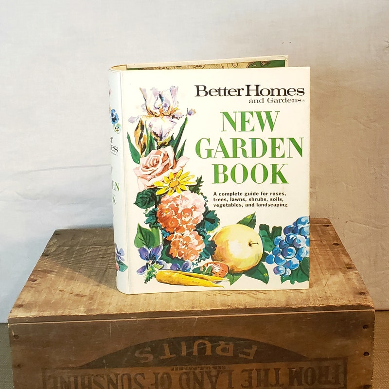 Vintage Garden Book - Etsy UK