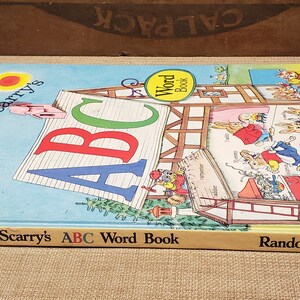 Richard Scarry's ABC Word Book ~ Vintage Children's Book ~ Pictures by ...