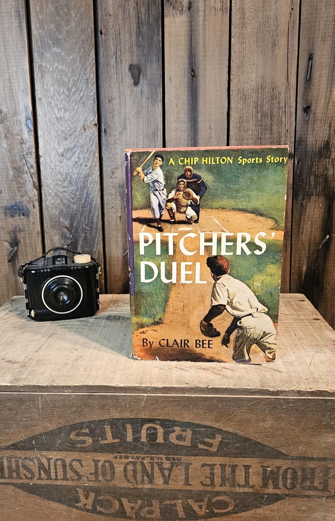 Vintage Book ~ Pitchers' Duel ~ A Chip Hilton Sports Story ~ Written by ...