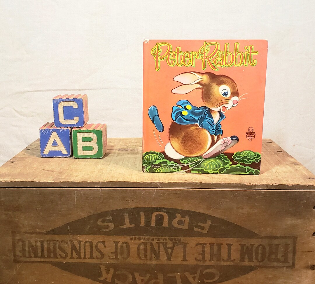 Vintage Tell-a-tale Book Peter Rabbit Illustrations by Beth Wilson ...