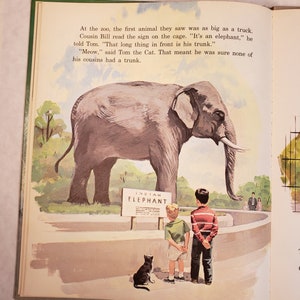 Tom and the Zoo A Whitman Small World Library Book Written by Bernice ...