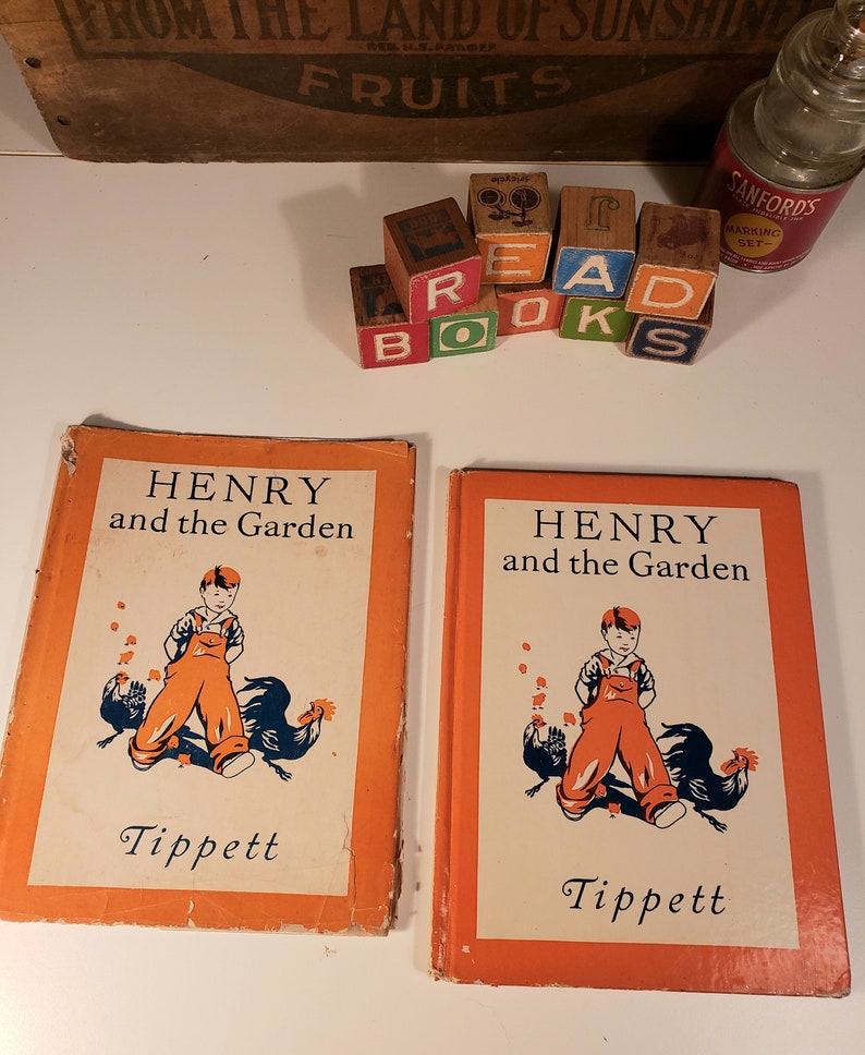 Henry and the Garden by James S. Tippett 1936 Illustrated by | Etsy
