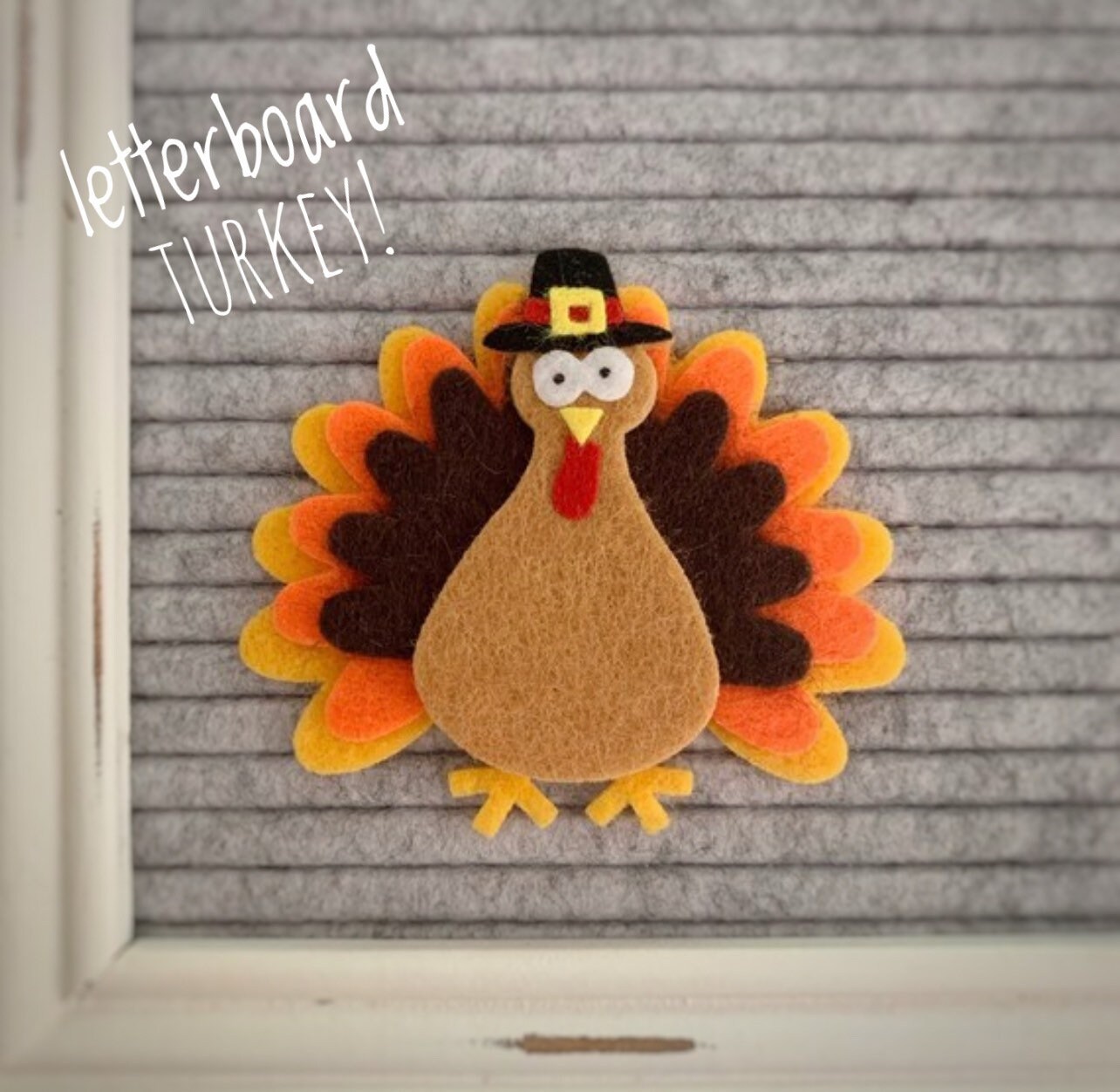 Home & Living Feltboard Thanksgiving Icons Turkey Icons For Letter ...