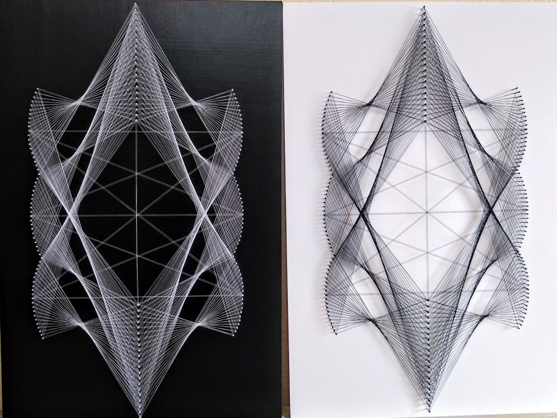 String Art Artist String Art String Wall Art 3d String Art - Etsy