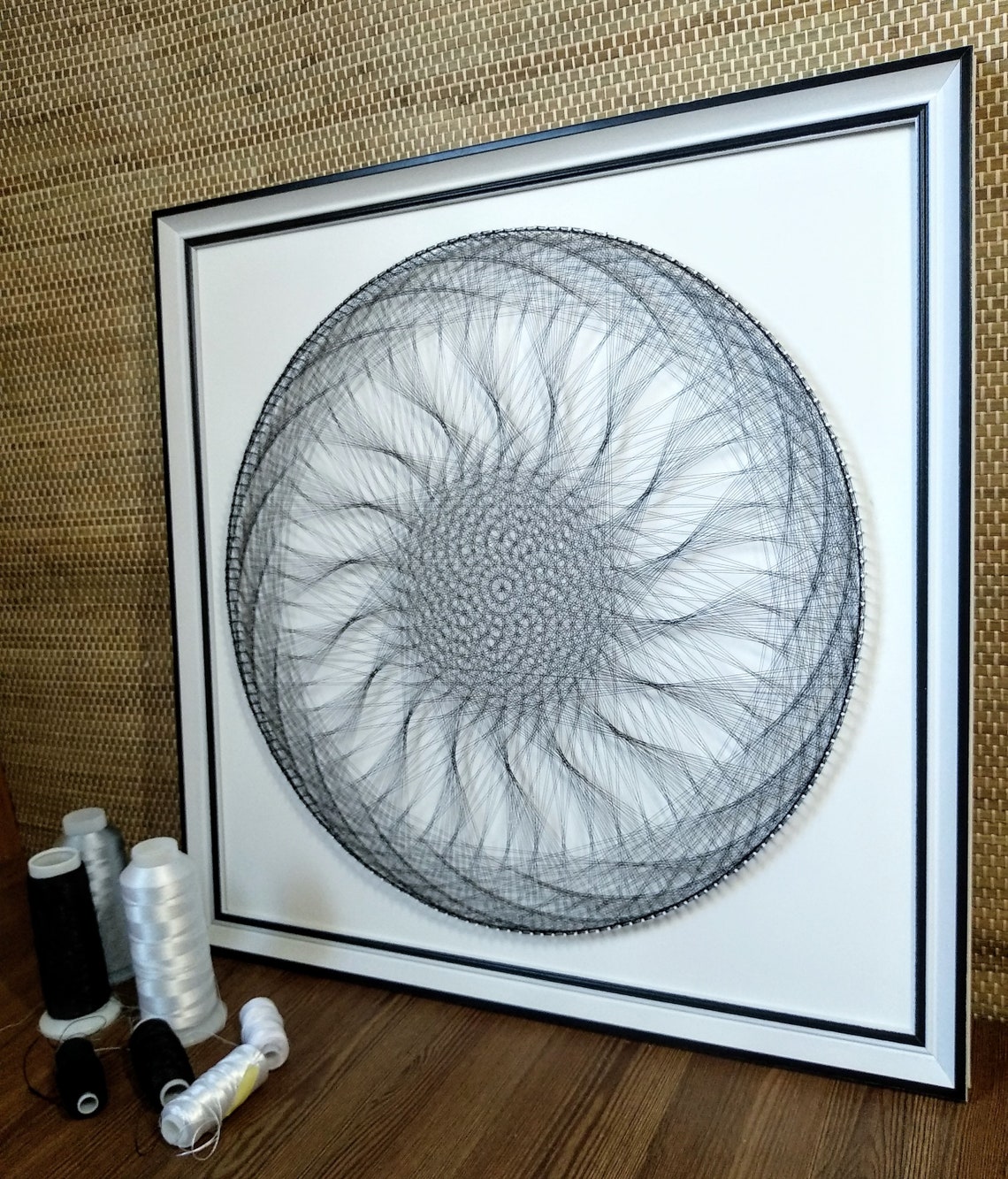 String Art, Mandala String Art, String Art for Sale, String Wall Art, 3d String Art, Geometric ...