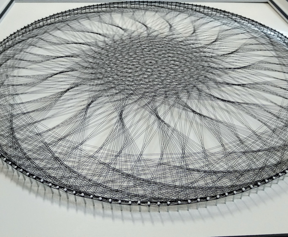 String Art, Mandala String Art, String Art for Sale, String Wall Art ...