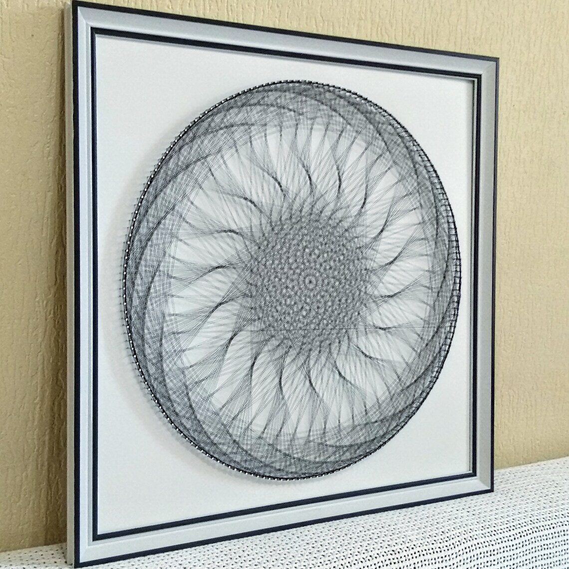 String Art, Mandala String Art, String Art for Sale, String Wall Art ...