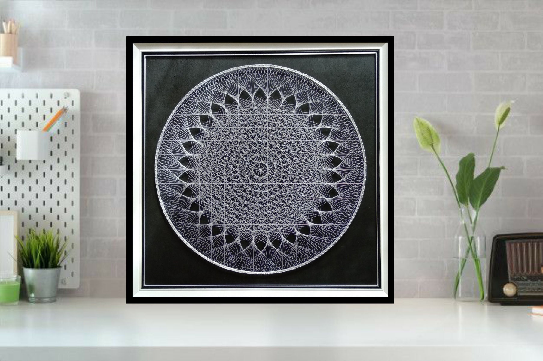 Mandala String Art String Art for Sale Wall Art 3d String - Etsy