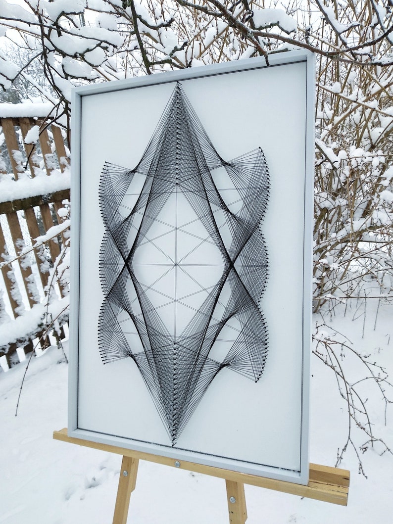 String Art Artist String Art String Wall Art 3d String Art - Etsy