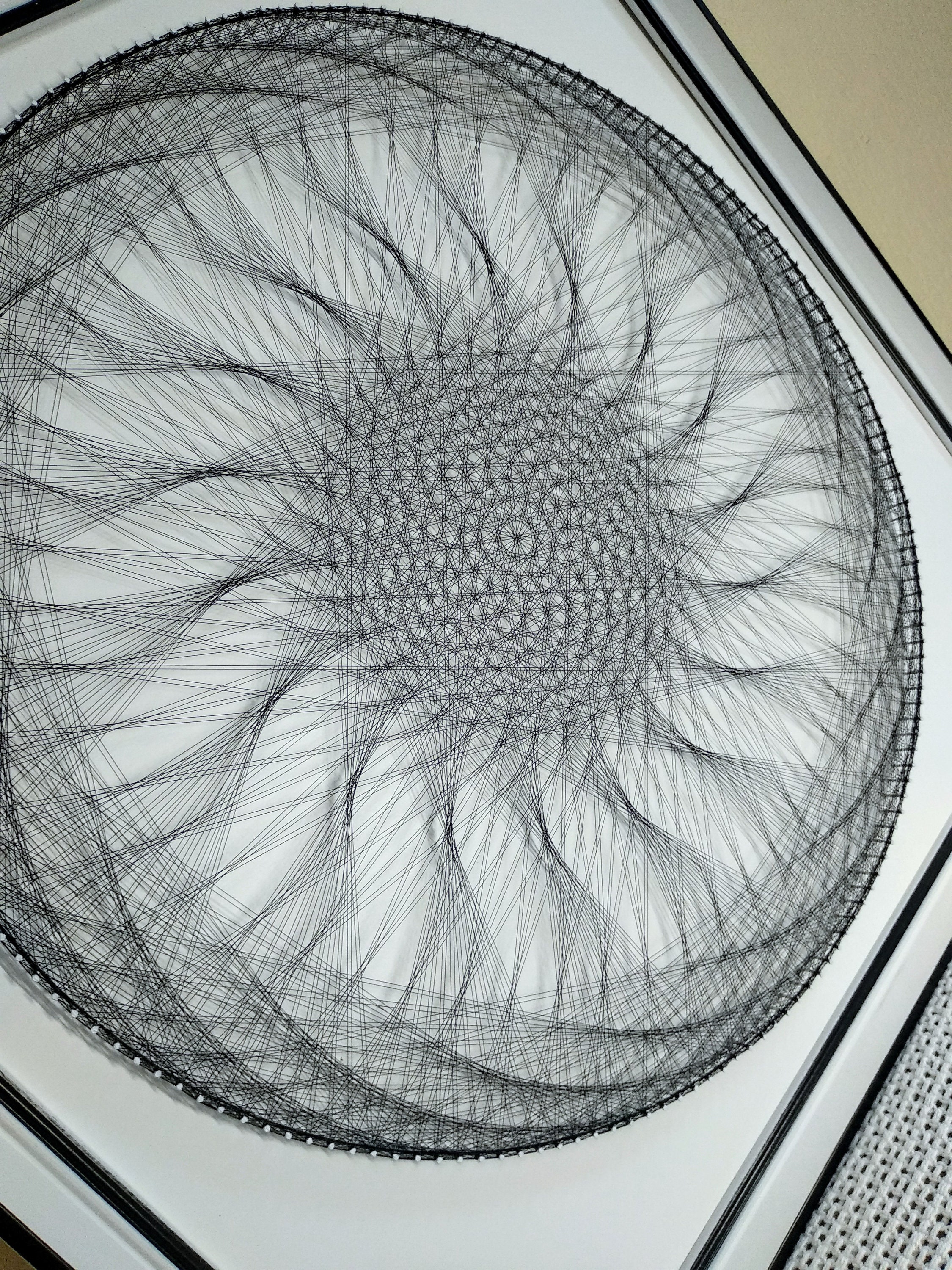 String Art, Mandala String Art, String Art for Sale, String Wall Art ...