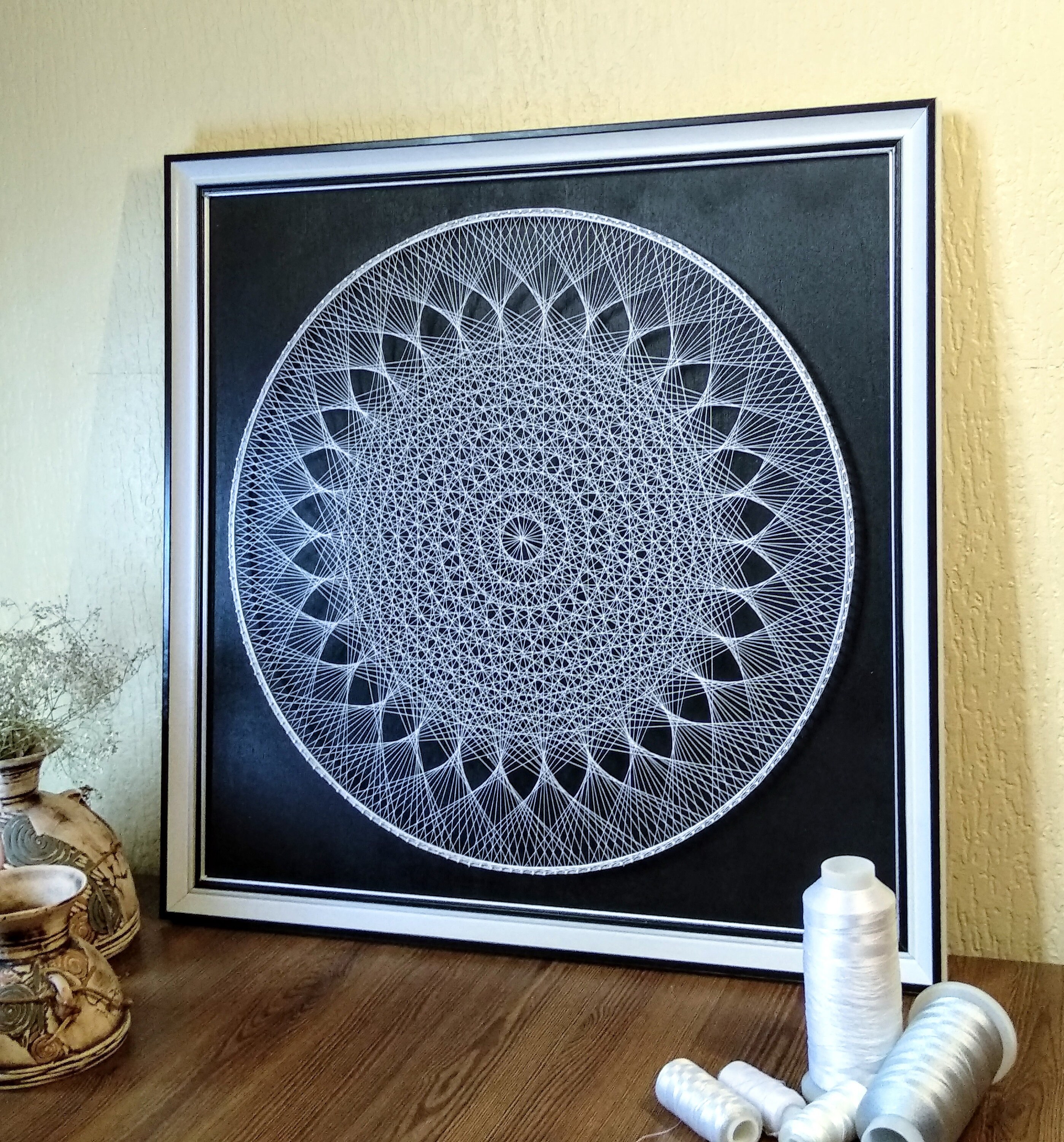 Mandala String Art String Art for Sale Wall Art 3d String - Etsy UK