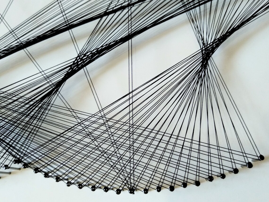 String Art Artist String Art String Wall Art 3d String Art - Etsy